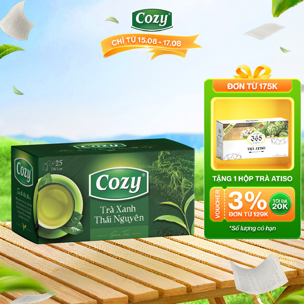 Thai Nguyen Green Tea Filter Bag Tra Flavor Strong Cozy Tea Flavor ...