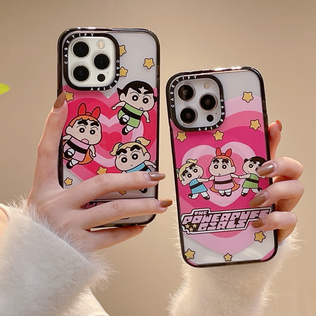 【Crayon Shin Chan】CASETF Magnetic absorption High Quality Acrylic Phone ...