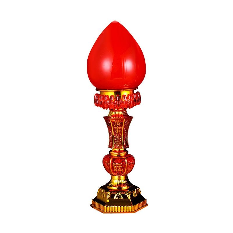 LEDGod of Wealth Buddha Lamp Battery Plug-in Dual-Purpose Candlestick ...