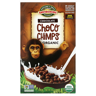 Nature's Path, EnviroKidz, Organic Chocolate Choco Chimps, 10 oz (284 g ...