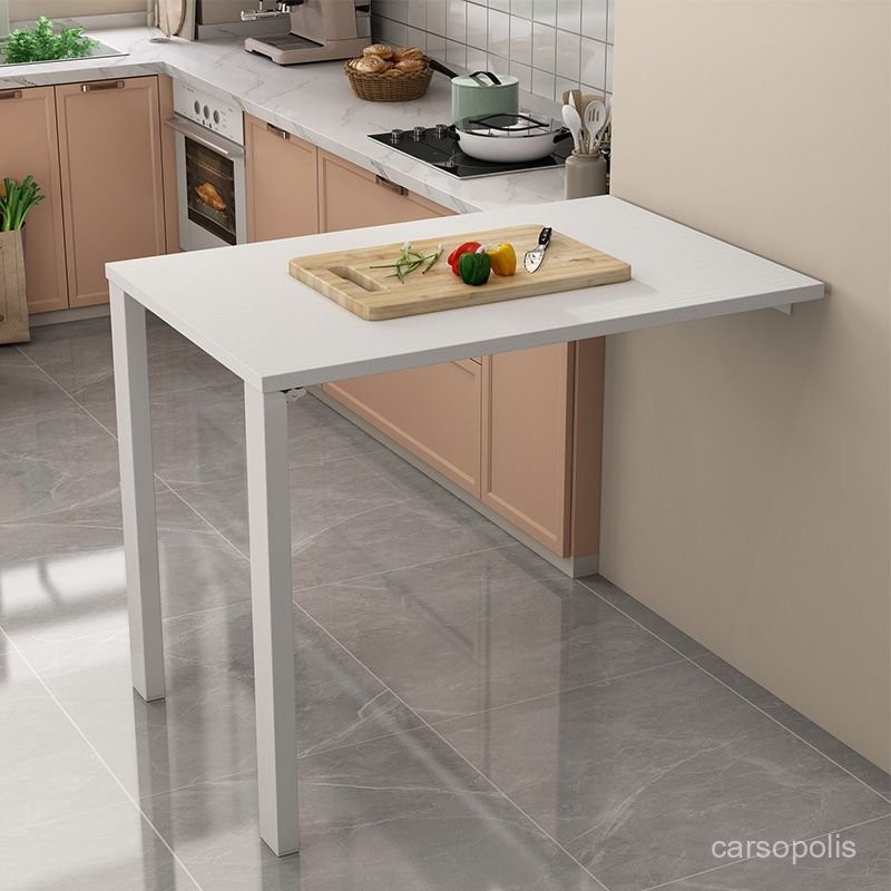 Household Multi-Functional Flip Folding the Wall Table Mural Folding ...