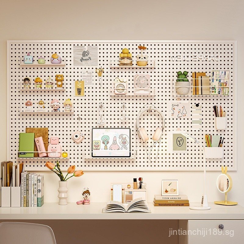 Wire-Wrap Board Wall Surface Table Shelf Dormitory Display Shelf Wire ...