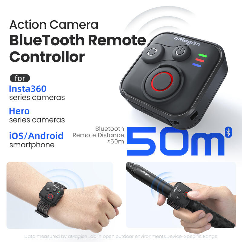 Sports Cameras Bluetooth Remote Control for Insta 360 X2 X3 X4 X5 GO 3S ...
