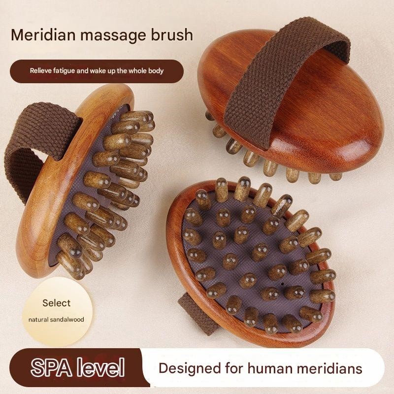 [COD] Meridian Comb Massage Head Scalp Full Body 100% Sandalwood Guasha ...