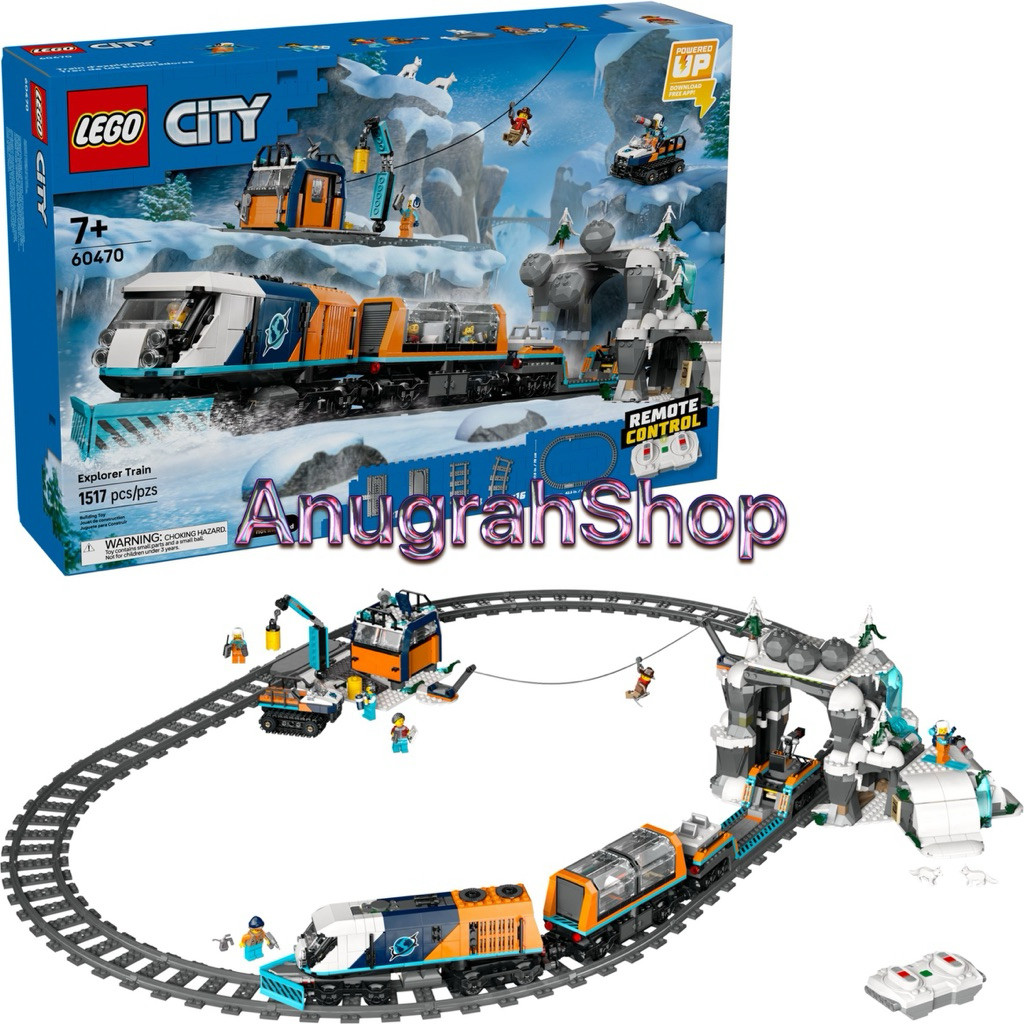 LEGO 60470 CITY 2025 Explorer Train | Shopee Singapore