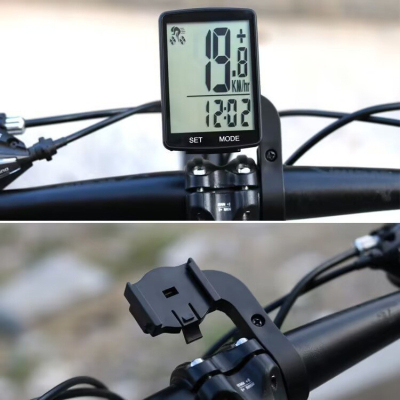 Wireless Road Mountain Bike Computer Speedometer Odometer Bicycle ...
