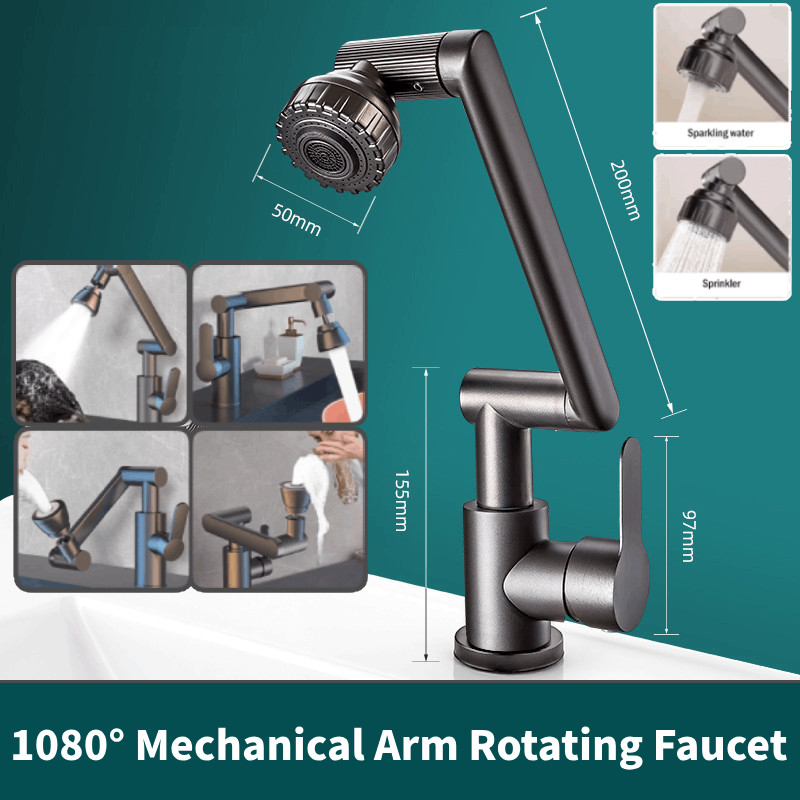 HOT SALE [Multiple Adjustable Gears]1080° Mechanical Arm Rotating ...