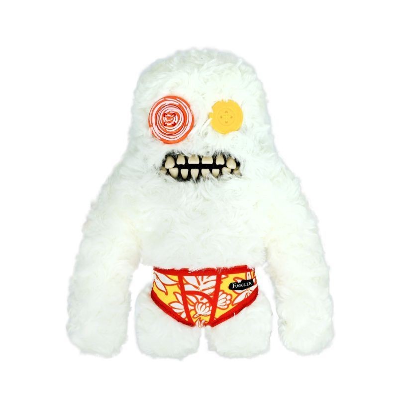 British Fuggler Cute Tooth Monster Doll/Sasquoosh White eslite | Shopee ...