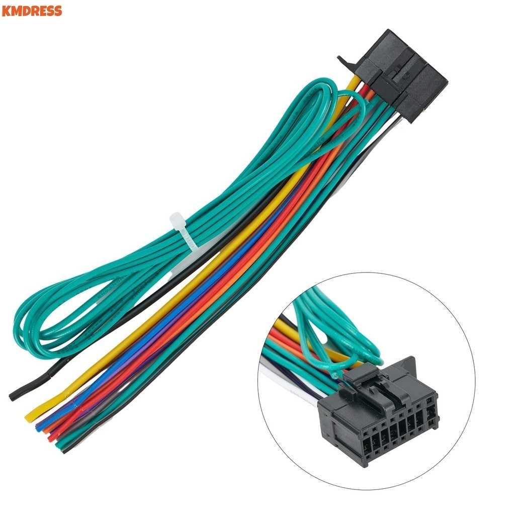 KMDRESS| 16-Pin Car Radio Plug Stereo Wiring Harness For 2010-up For ...