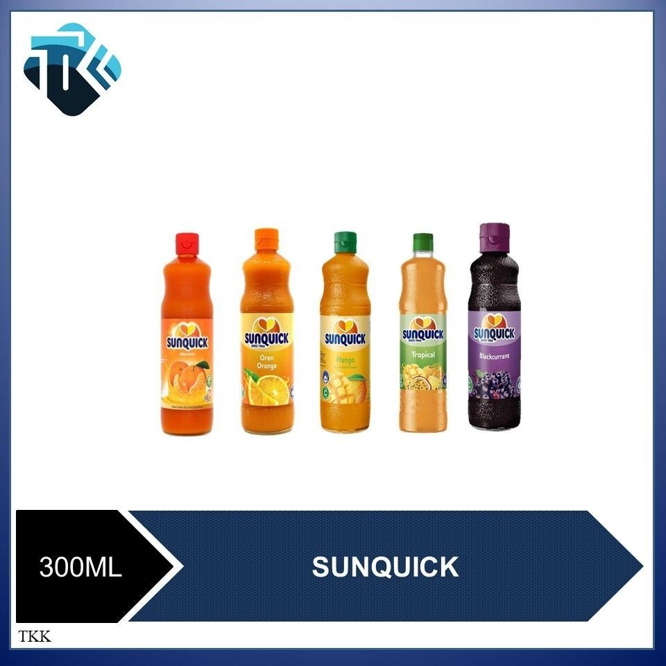 300ml SUNQUICK ( BLACKCURRANT/MANDARIN/MANGO/ORANGE/TROPIKA) | Shopee ...