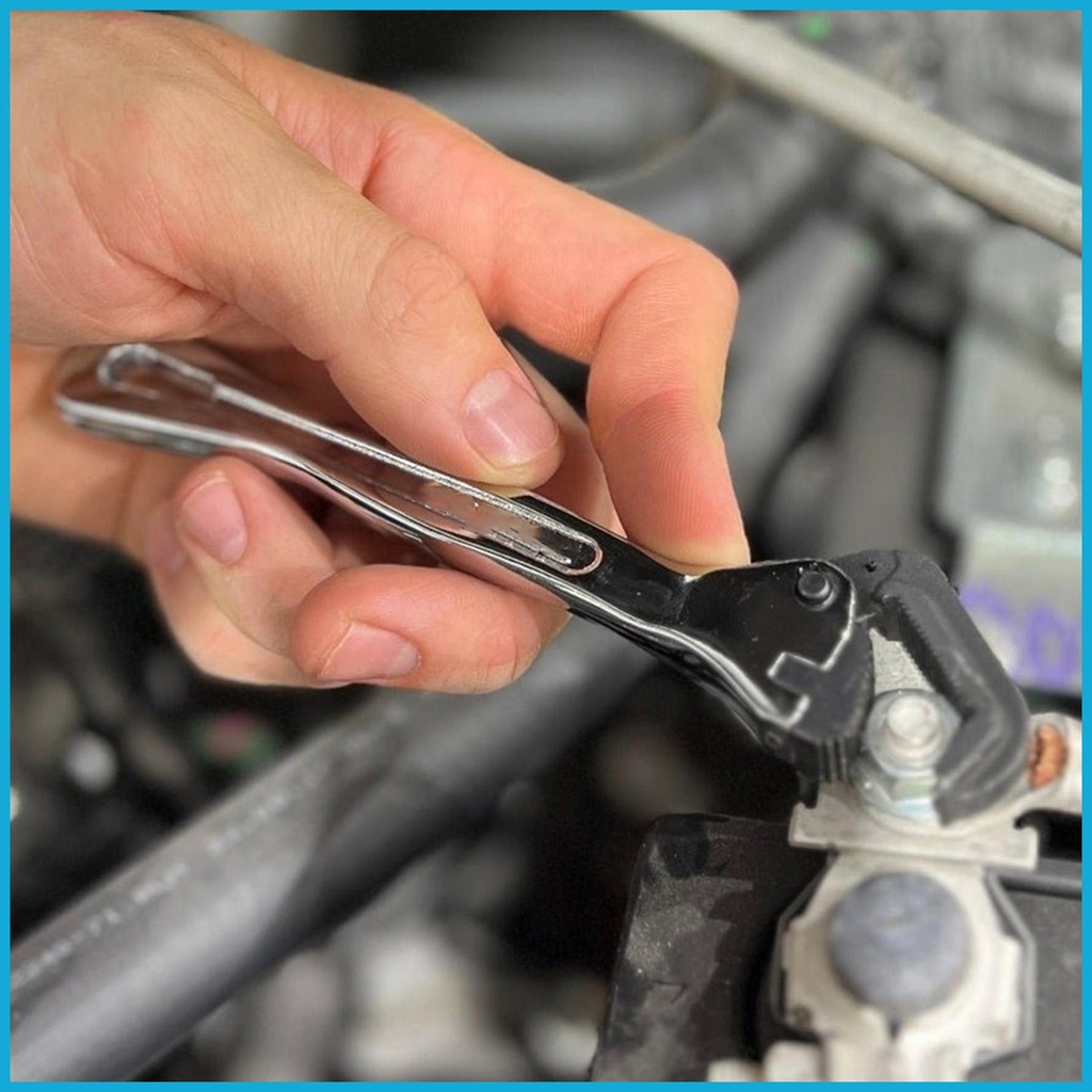 Spanner For Tight Spaces 6-inch Self-Adjusting Quick Tightening Spanner ...