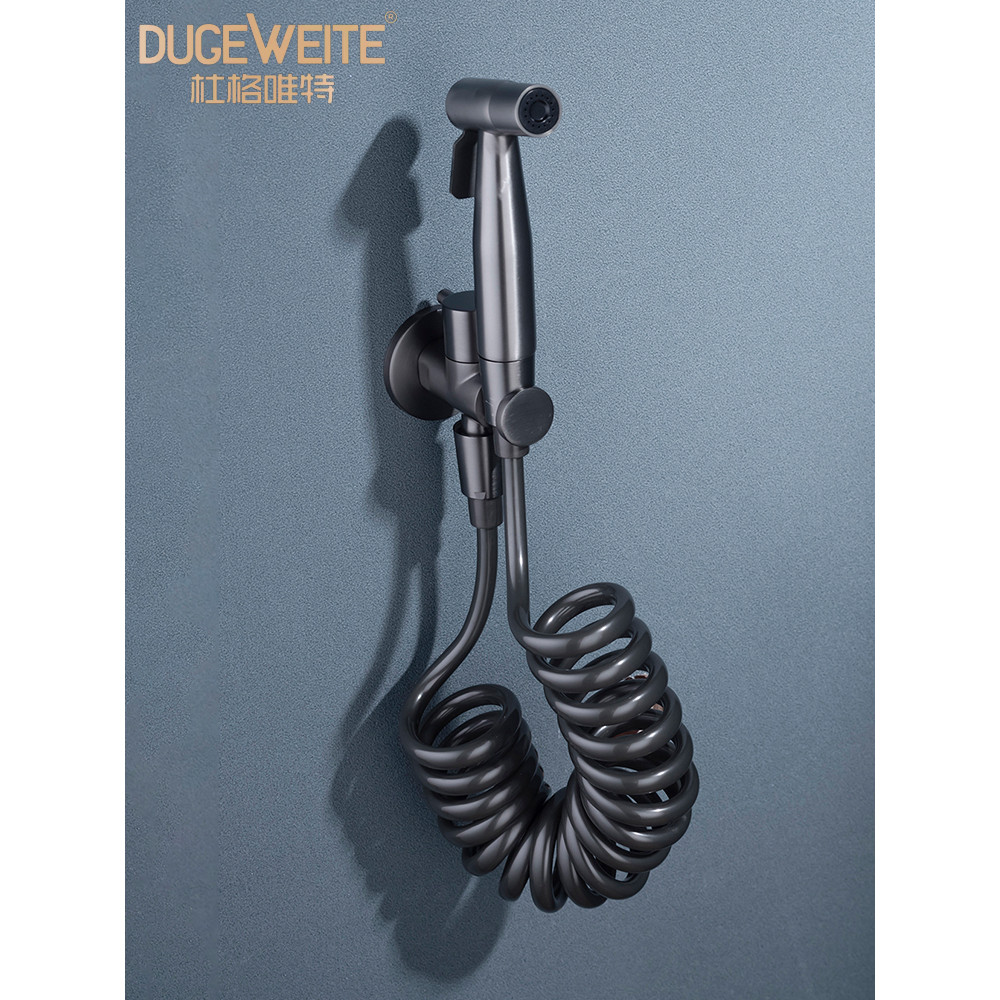 [Ready Stock] Bathroom Gun Gray Toilet Toilet Spray Gun Set Pressurized ...