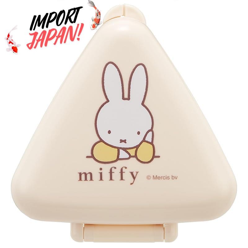 【Import from Japan】Skater Onigiri Case Miffy Antibacterial Made in Japan ONC1PAG Skater Triangle ...