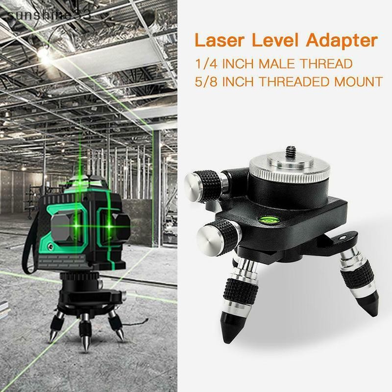 SY 12 Line Laser Level Adapter 360° 3D Cross Beam Self Leveling Measure ...