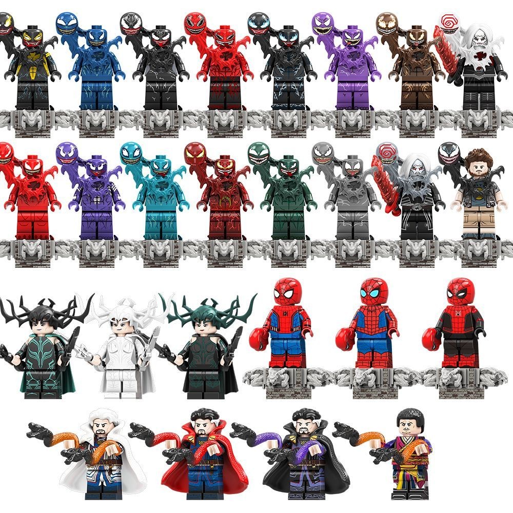 SG Compatible Lego Venom Serum Riot Devour Deadly Guardian Marvel ...