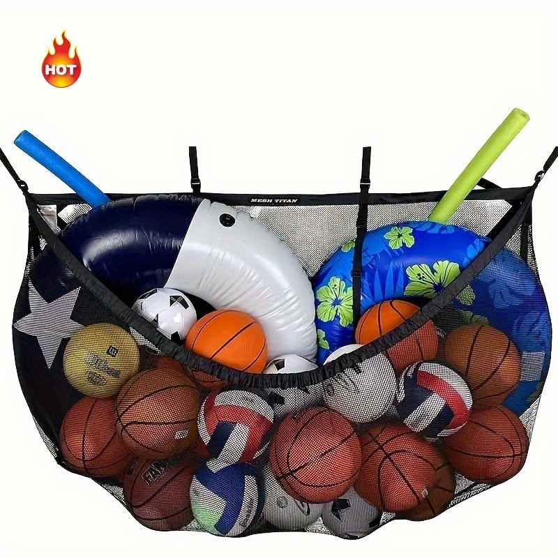 Pool Storage Organizer Bag Large Family Pools Swimming Outdoor Beach ...