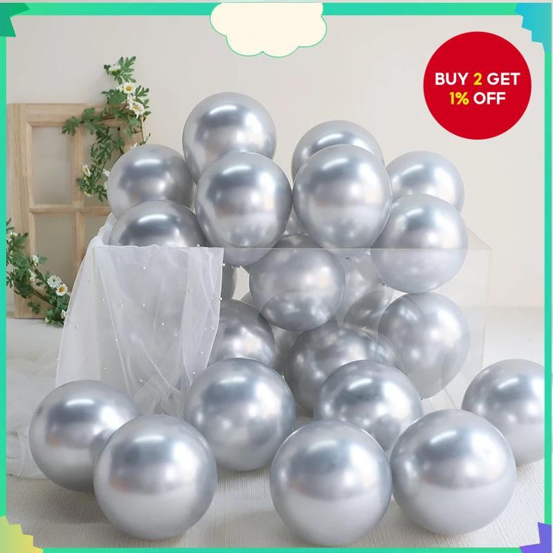 50 Super Sparkling Balloon Sets for birthday decorations, wedding ...