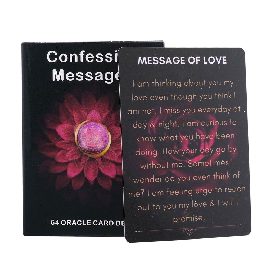 Oracle Cards Fortune Telling Game Cards Confession Messages Oracle ...