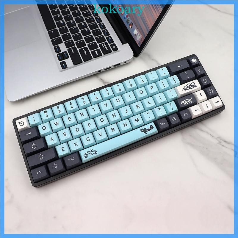 KOK Mizu XDA Keycaps 132Key Sublimation for Gateron Cherry Kailh ...