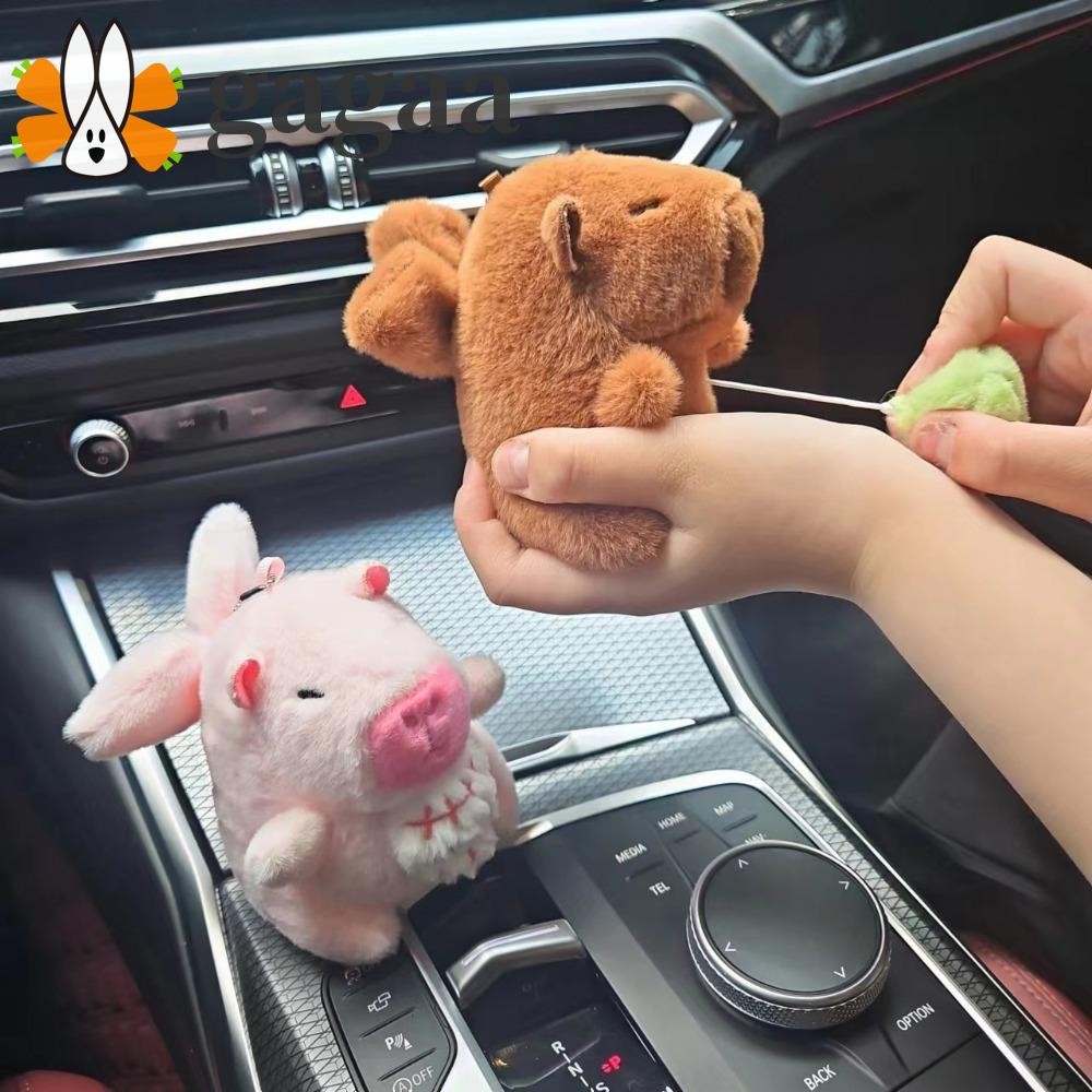GAGAA Capybara Plush Pendant, With Wings Wings Trembling Capybara Plush ...
