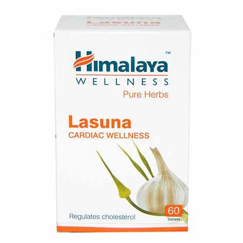 HIMALAYA Lasuna Regulates Garlic (60 Tablets) | Shopee Singapore
