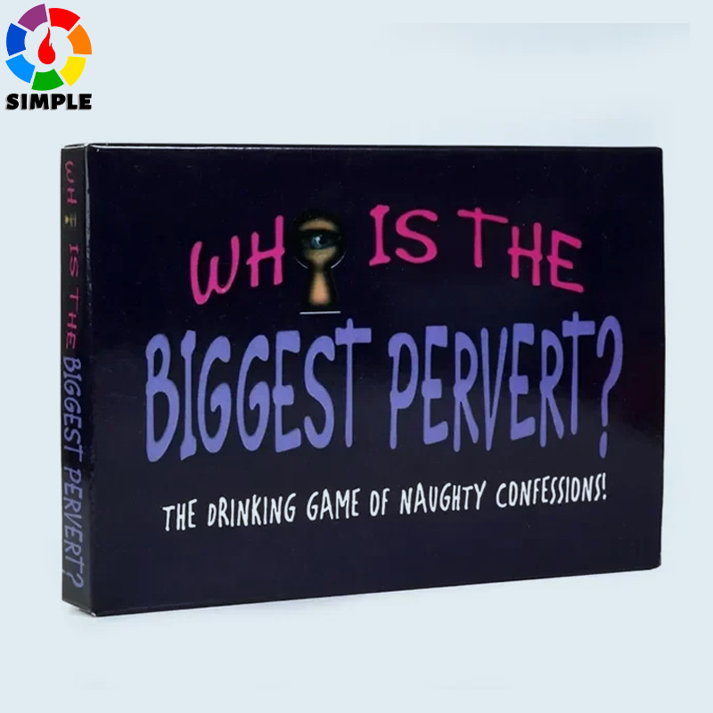 Who Is The Biggest Pervert Card Game Popular Adult Game | Shopee Singapore