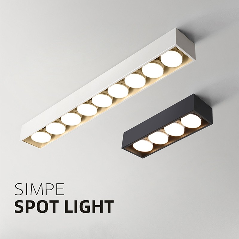 Modern Ceiling Downlight Spotlight Living Room Adjustable Lighting ...