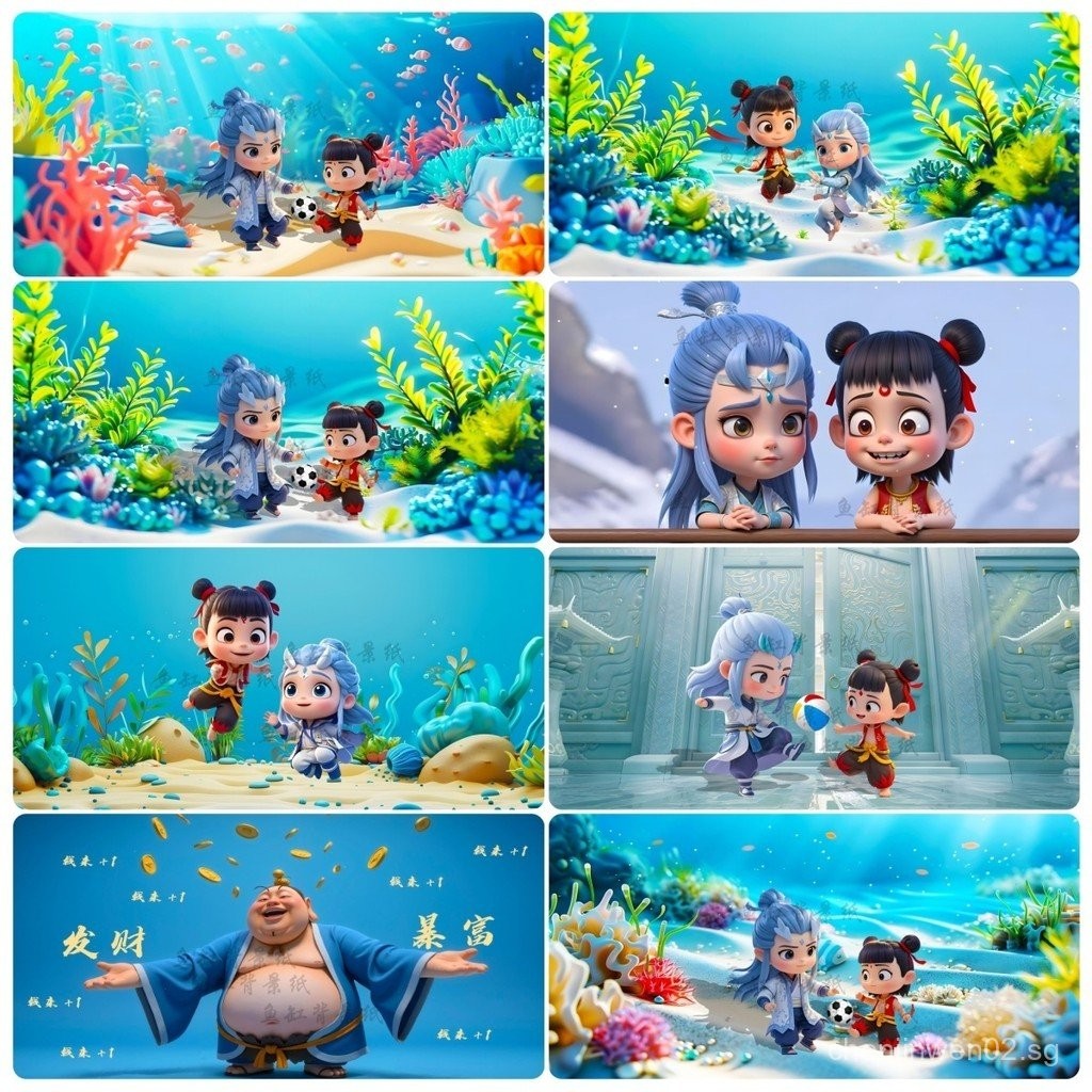 Fish Tank Background Stickers3d 3D Aquarium Fish Tank Landscape ...