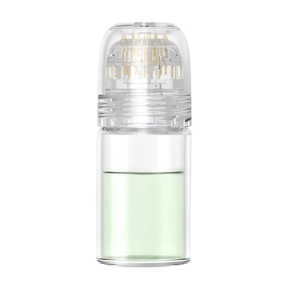 Serum Applicator Derma Stamp - Hydra Roller Titanium Needle ...