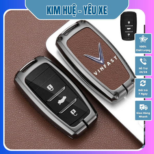Vinfast VF5 Electric Vehicle Key Case Transparent Face Alloy Material ...