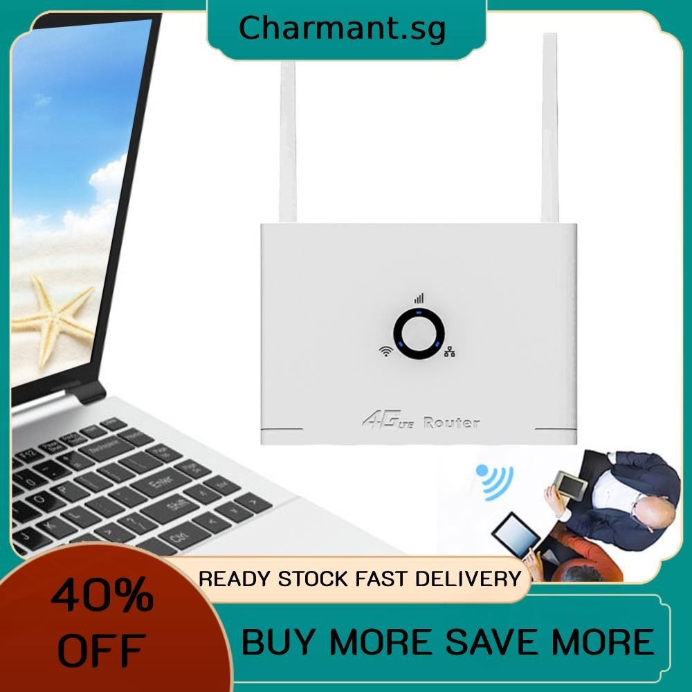 4G LTE CPE Router 2 External Antenna Wireless Home Router LAN 4G SIM ...