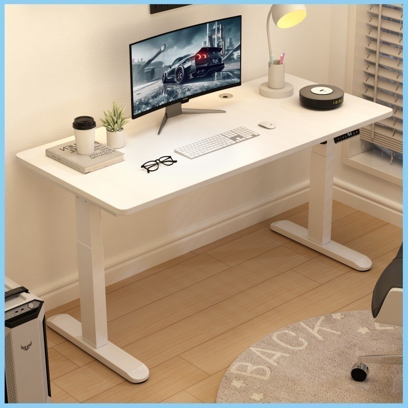 [SG Plug] Height Adjustable Desk Home Electric Lifting Desk Intelligent ...