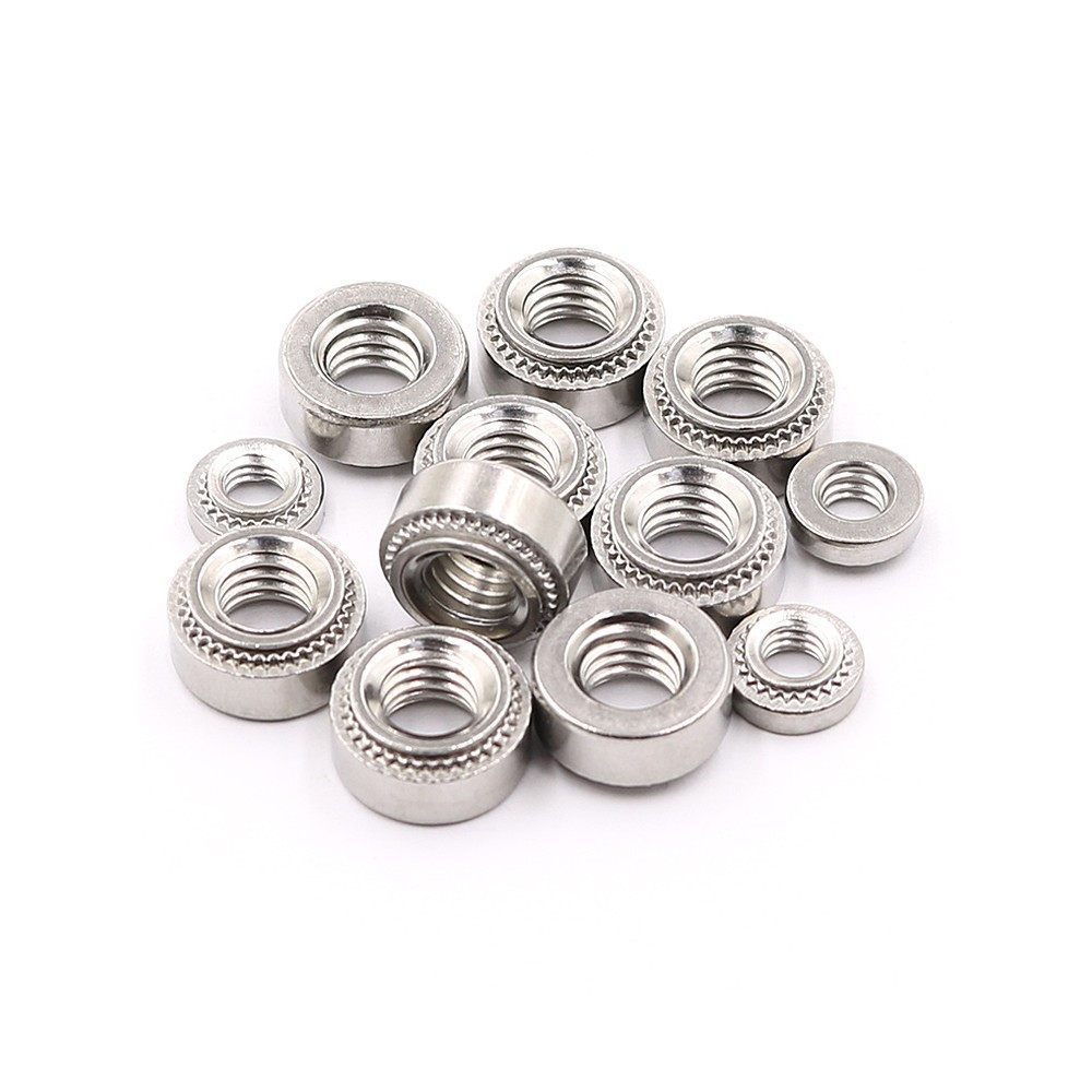 CLS-M2 M2.5 M3 M4 M5 M6 M8 M10-0,1,2 Swage Nut 304 Stainless Steel ...
