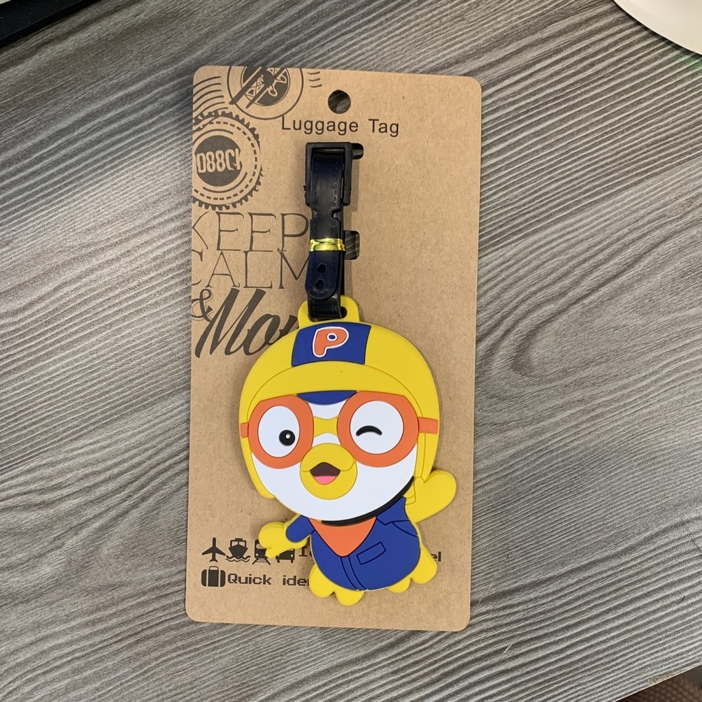 Travel Boarding Pass loopy Ruby Little Beaver Parrot Luggage Tag ...
