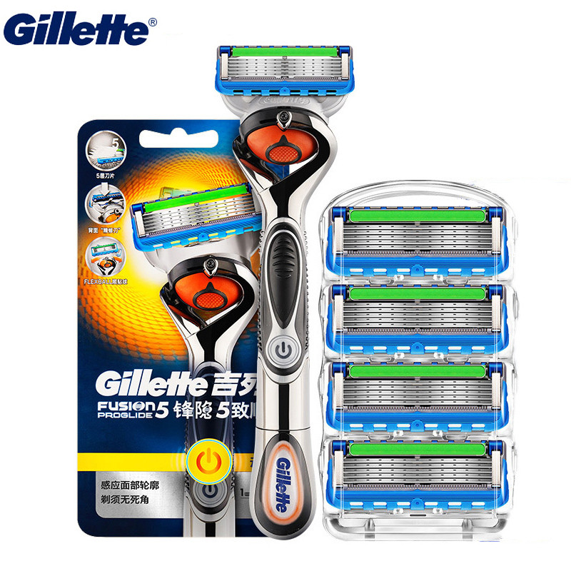 Gillette Fusion 5 Electric Razor Men's Power Razor 1 Handle With 1 ...