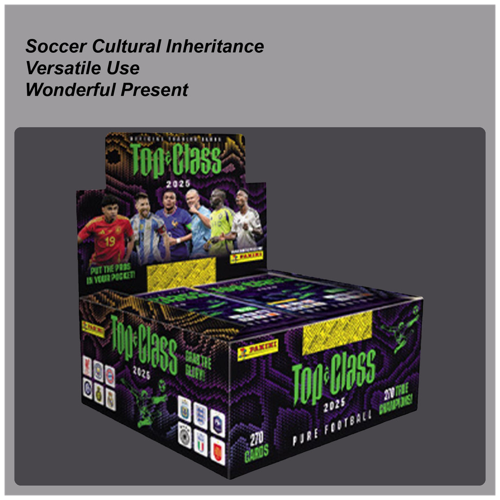 For 2025 FIFA TOP CLASS Soccer Player Cards 24 Packs Collectible ...