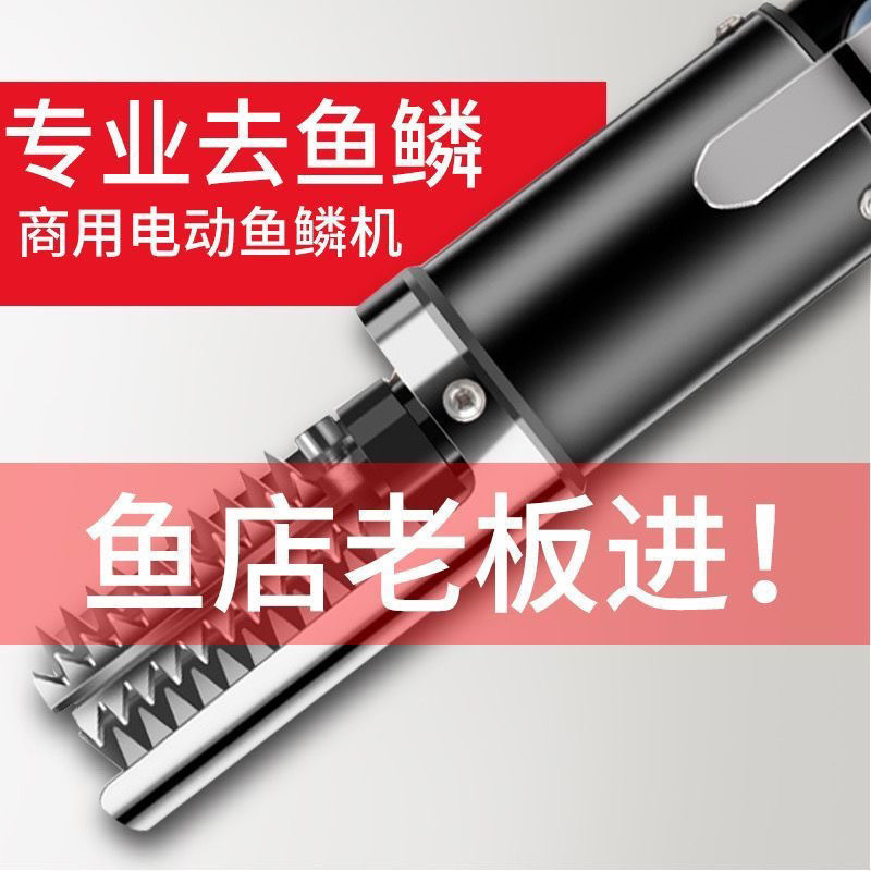 Electric Fish Scale Scale Handy Tool Killing Fish Fully Automatic Fish ...