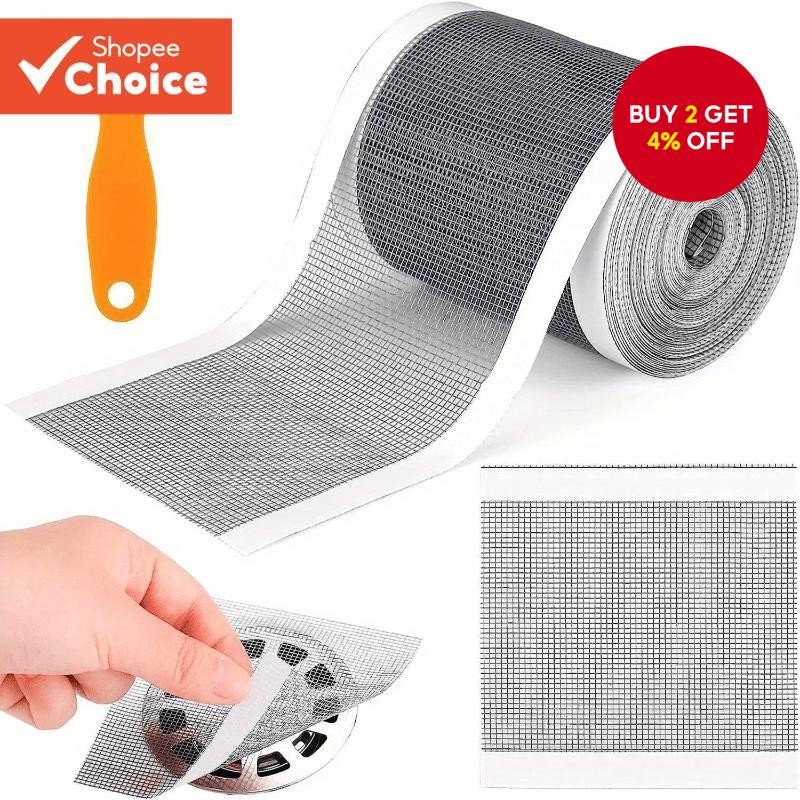 Disposable Filter Screen Sewer Drain Sticker Anti Clogging Toilet ...