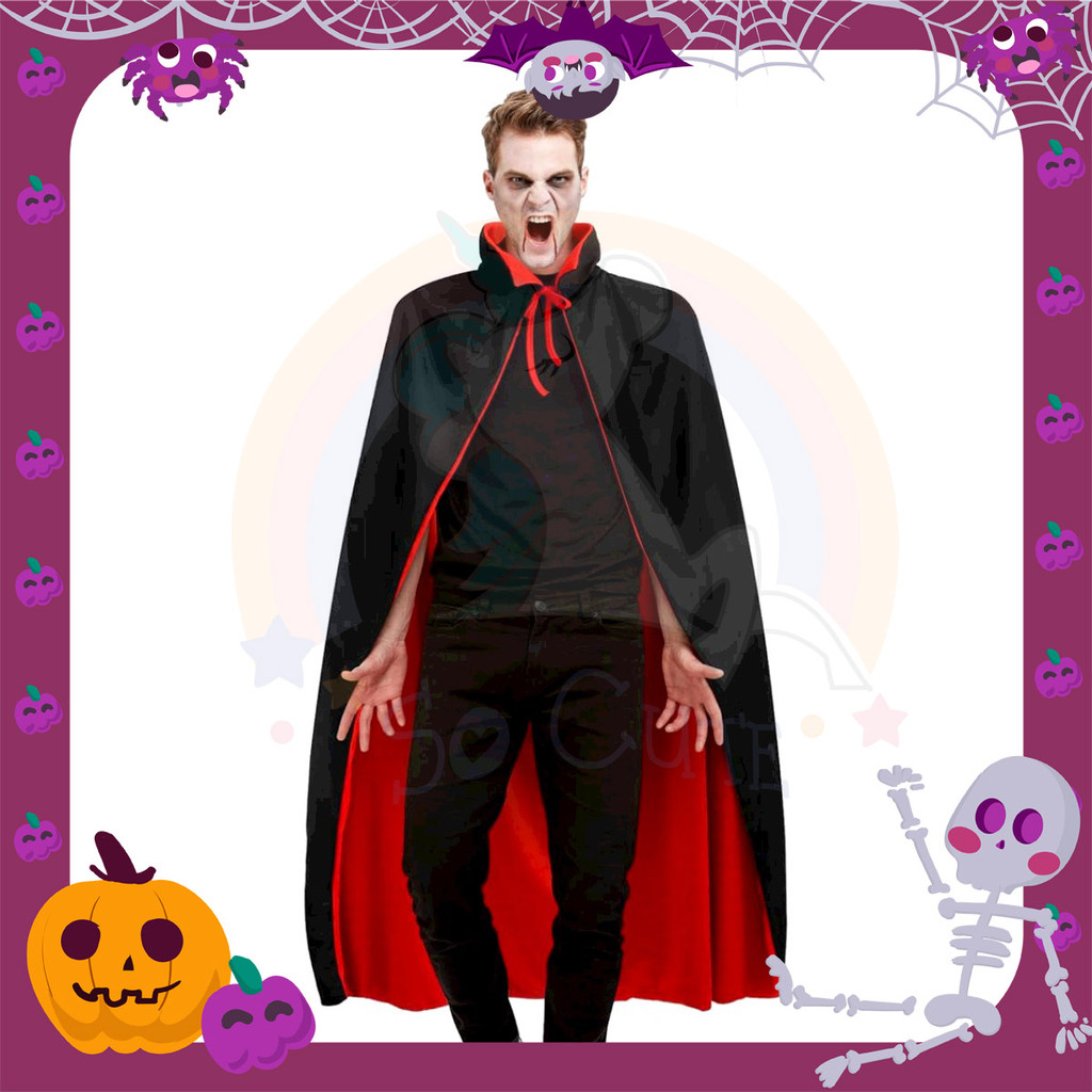 Socute Teenager Adult Halloween Costume Vampire Cosplay Set Kostum ...