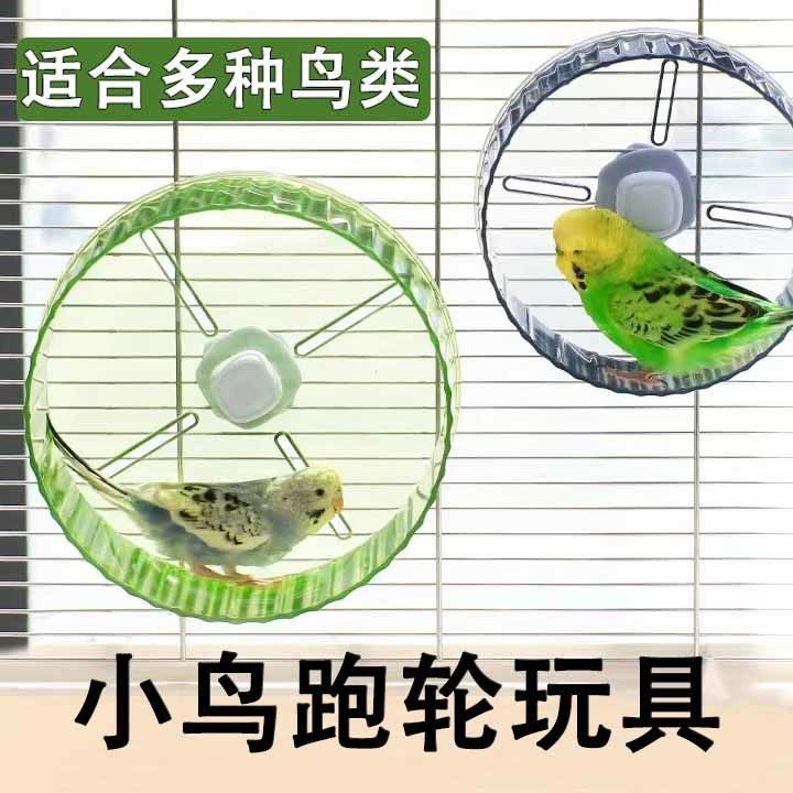 Little Bird Running Wheel Cockatoo Rotating Treadmill Puzzle Wheel ...