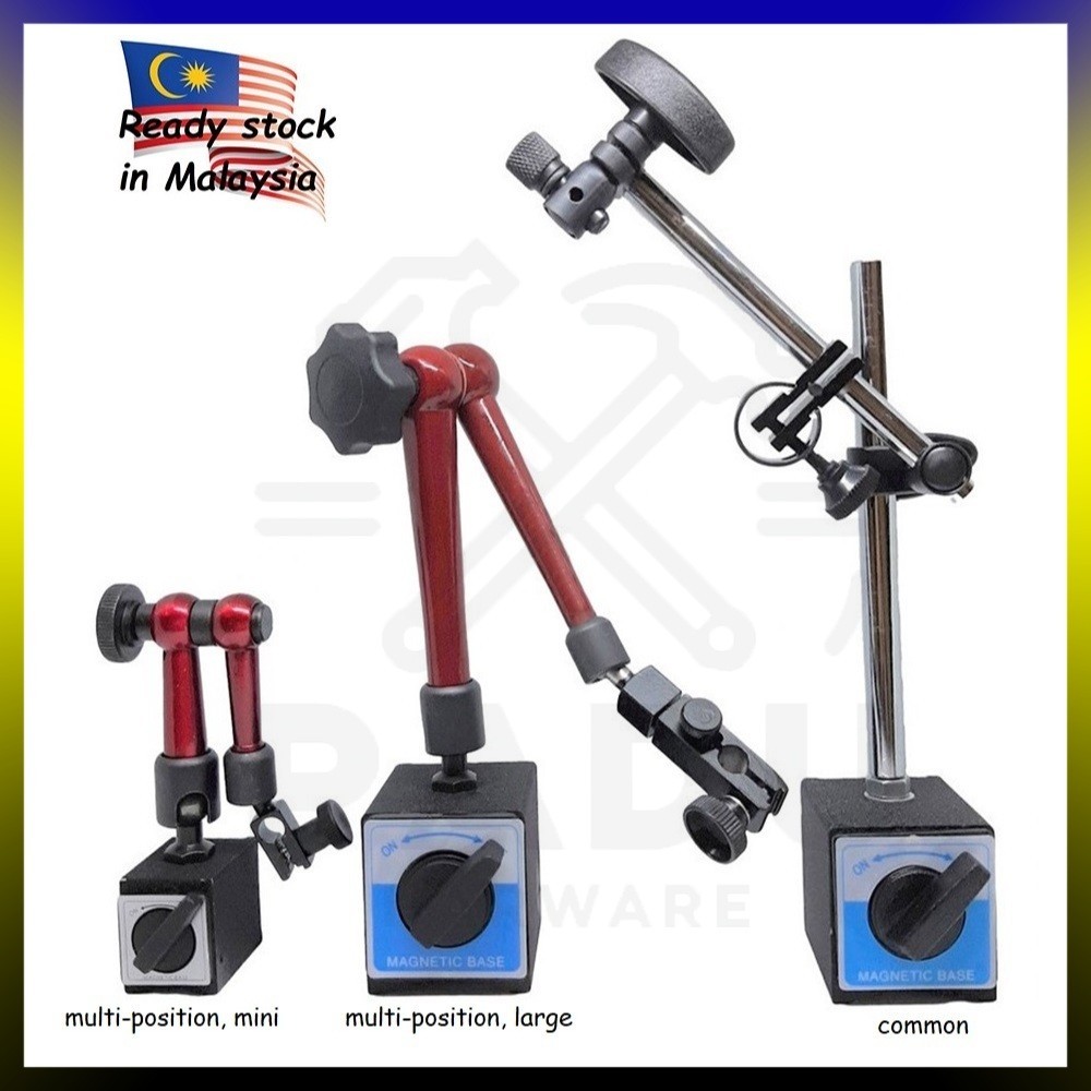Universal Multi-Position Magnetic Base Indicator Holder Magnet Stand ...