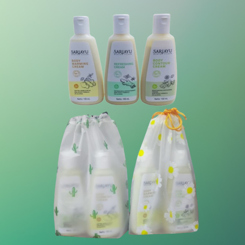 Sariayu ECONOMY PACK 3IN1 SET After Delivery (TAPEL, PILIS,PARAM ...