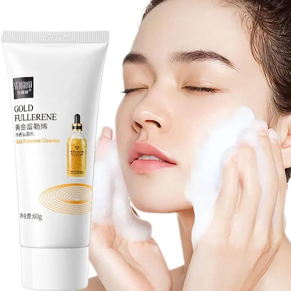 Facial Cleanser Nicotinamide Rich Foaming Face Moisturizing Brightening ...
