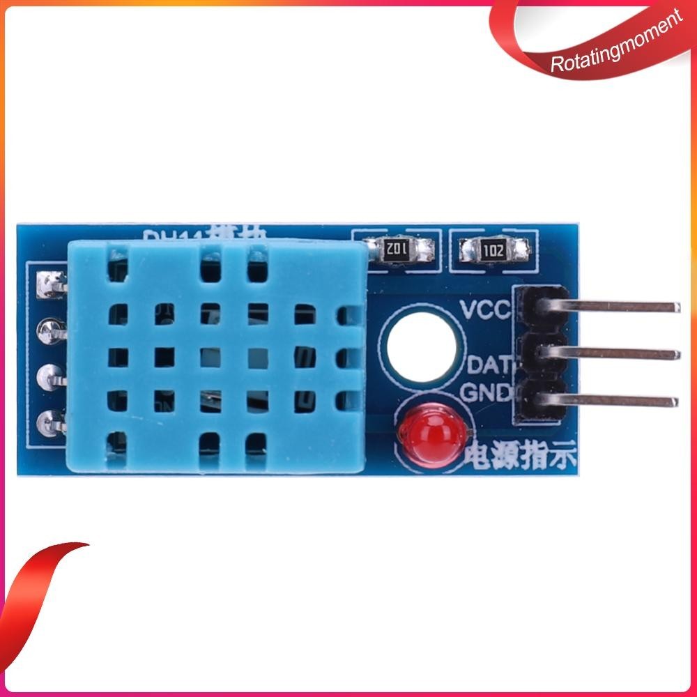 RotatingMoment 3.3-5V Digital Temperature Humidity Sensor Module Board ...
