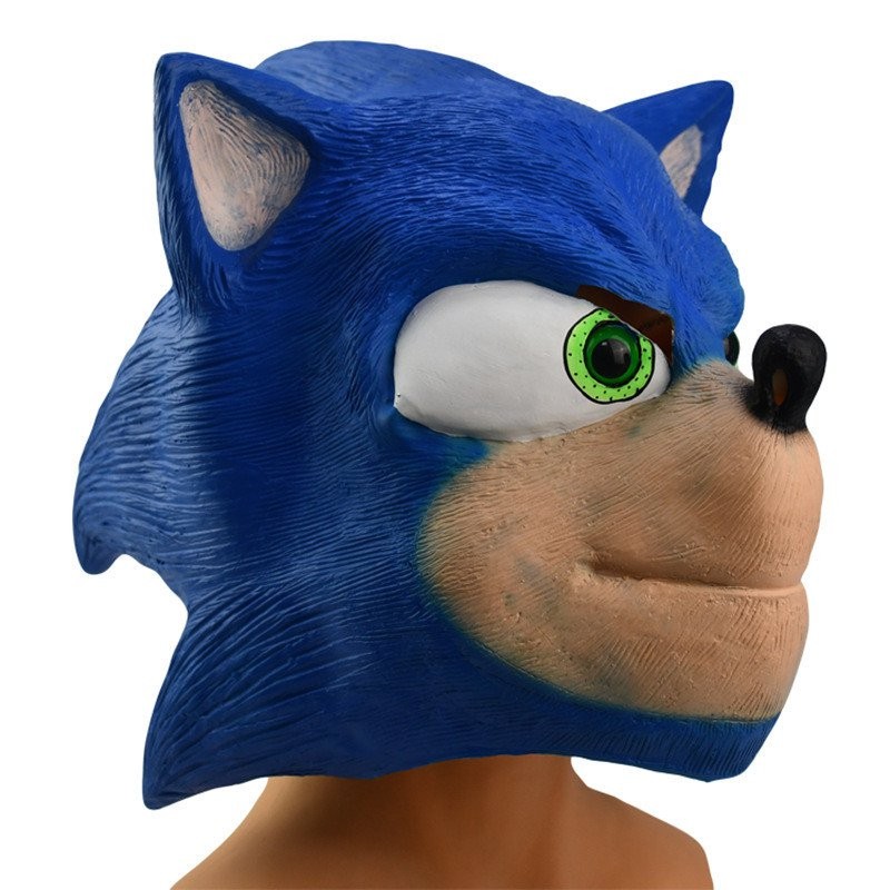 Hot Selling Halloween New Sonic Hedgehog Mask Anime Supersonic Kid ...