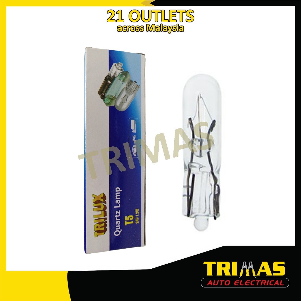 T5 Dashboard Instrument Speedo Wedge Meter Bulb 4191-24V (1PC) | Shopee ...
