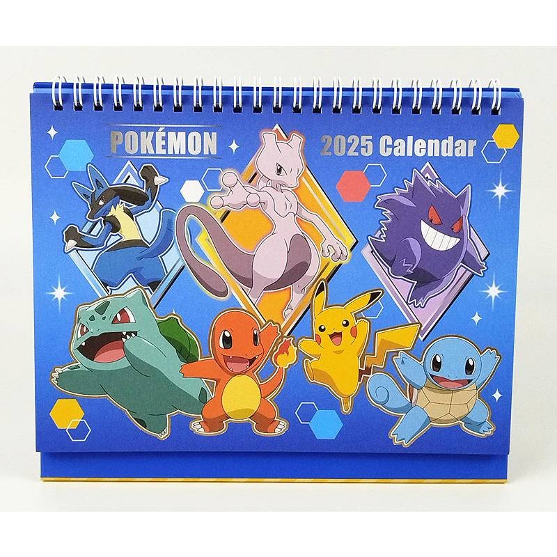 Pokemon Pikachu Mothn-to-view Table Planning 2025 Stand Desktop ...