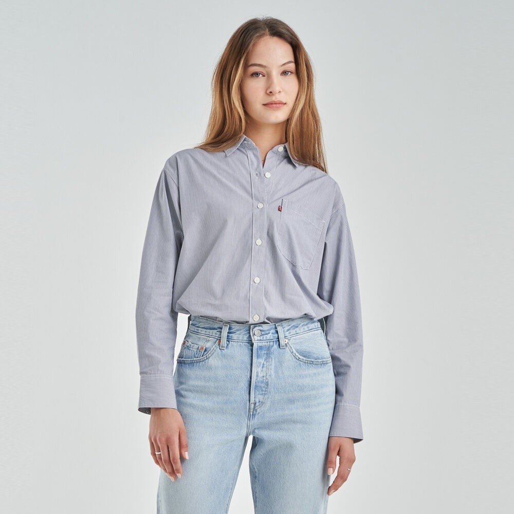 Levi's® Women's Nola Oversized Shirt A3362-0028 | Shopee Singapore