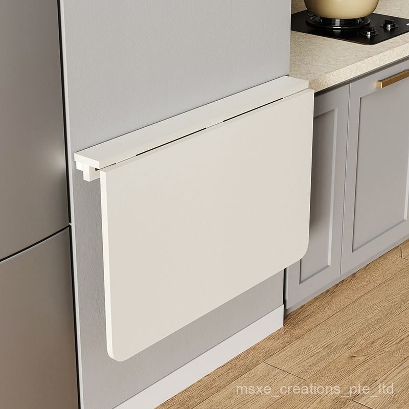 Wall-Mounted Table Folding Dining Table Space-Saving Folding Table ...