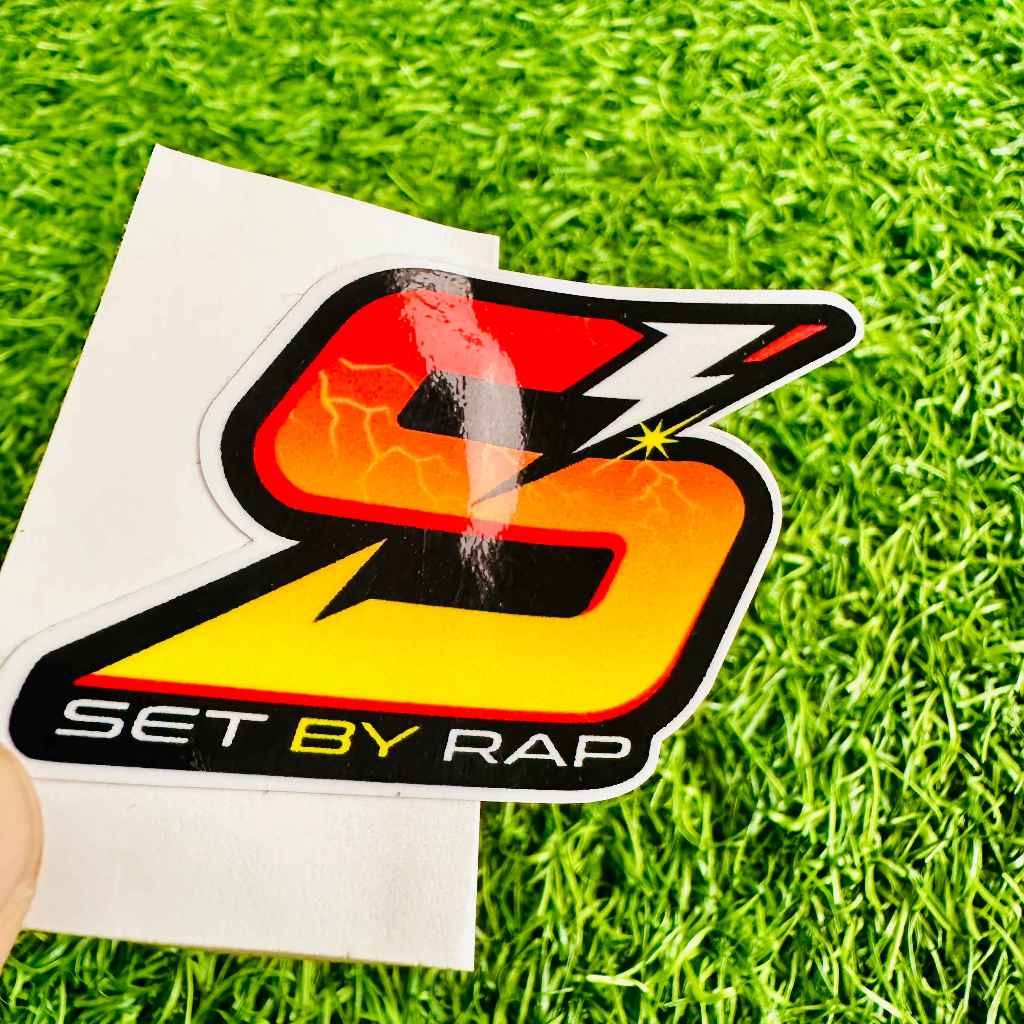 Sticker Set By RAP: Glossy & Hologram Vinyil Precision Cut For Maximum ...